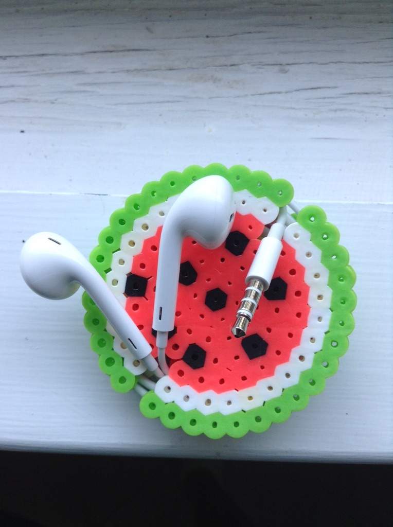 Make it. Take it. Love it. - Perler Bead Earbud Holders | Farmington ...